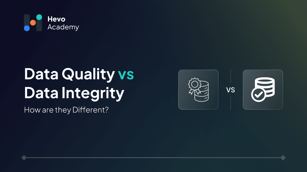 Data Quality vs Data Integrity: They're Not the Same